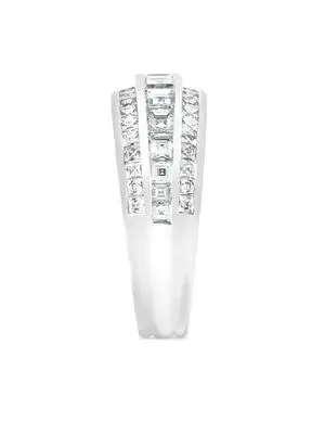 PRAGNELL Platinum Manhattan Diamond Ring - Silver