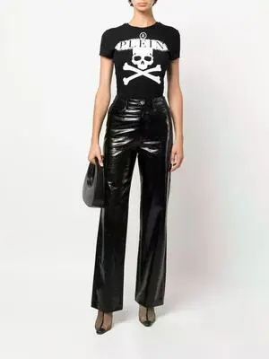 Philipp Plein Skull-print Short-sleeve T-shirt - Black