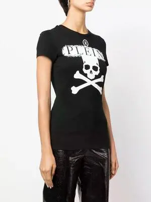 Philipp Plein Skull-print Short-sleeve T-shirt - Black