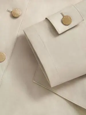 Mackintosh Humbie Button-up Raincoat