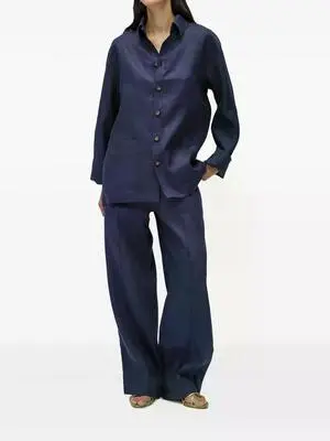 Sleeper Drawstring Wide-leg Trousers