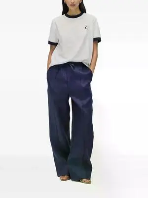 Sleeper Drawstring Wide-leg Trousers