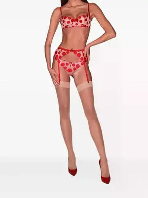 FLEUR DU MAL Polka-dot Briefs
