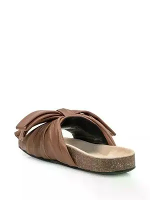 JW Anderson Bow Flat Sandals
