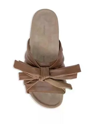 JW Anderson Bow Flat Sandals