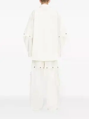 Off-White 90s Logo-appliqué Cotton Shirt