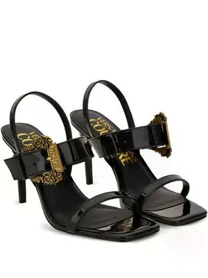 Versace 85mm Barocco-buckle Sandals - Black