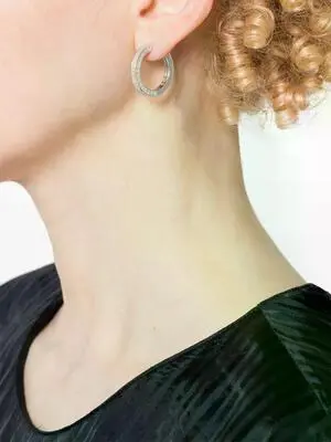 Tom Wood Nova Medium Hoop Earrings
