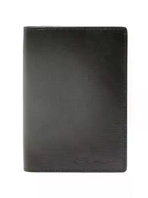 Santoni Logo-debossed Wallet Grey