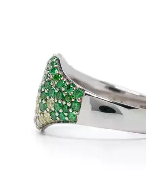 Tom Wood Mini Oval Cocktail Ring
