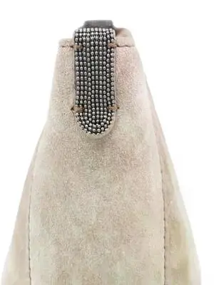 Brunello Cucinelli Suede Shoulder Bag - Neutrals