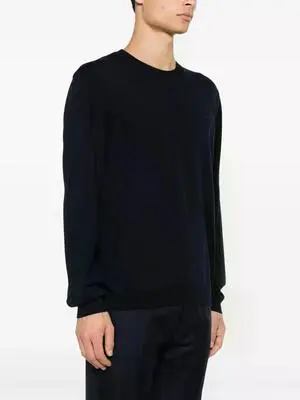 A.p.c. Logo-embroidered Wool Sweater
