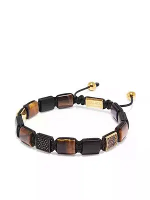 NIALAYA JEWELRY Logo-embossed Beaded Bracelet