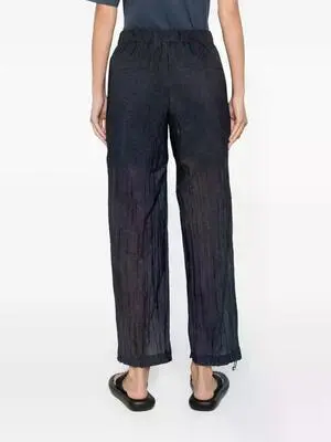 Peserico Seersucker Straight Trousers