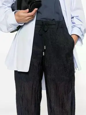 Peserico Seersucker Straight Trousers