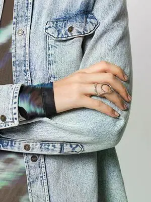 ALAN CROCETTI Double Hoop Ring