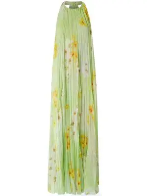 Pinko Floral-print Maxi Dress