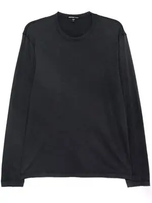 JAMES PERSE Brushed Lotus T-shirt - Blue