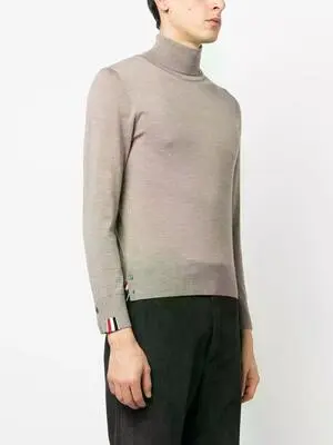 Thom Browne Fine Knit Roll-neck Jumper