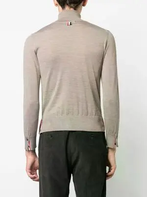 Thom Browne Fine Knit Roll-neck Jumper