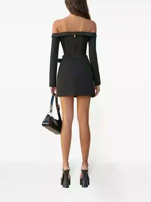 Cult Gaia Valia Off-shoulder Cropped Top