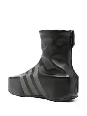 Y3 Kyasu Boots With Wedge Heel And Platform Sole