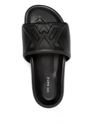 VIC MATIE Leather Slides