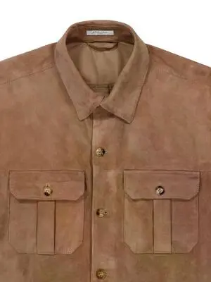 Boglioli Leather Shirt