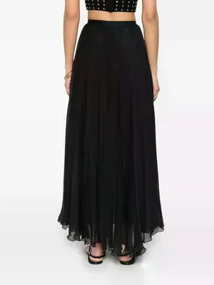 FORTE_FORTE Silk Georgette Maxi Skirt