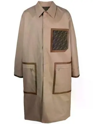 Fendi Collared Coats For Men