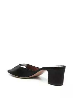 Paris Texas Satin Sandals