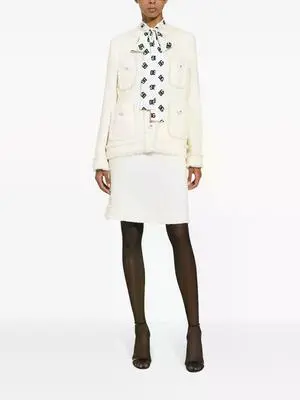 Dolce & Gabbana Rachel Round-neck Tweed Jacket