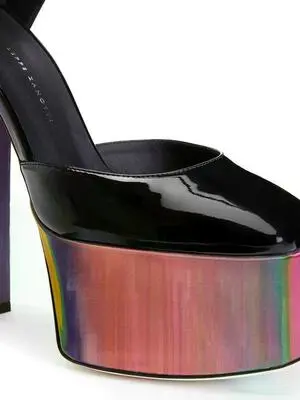 GIUSEPPE ZANOTTI 150mm Bebe Platform Pumps - Black