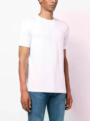 Giorgio Armani Crew-neck Plain T-shirt