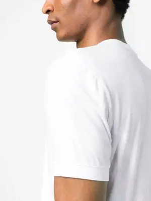 Giorgio Armani Crew-neck Plain T-shirt
