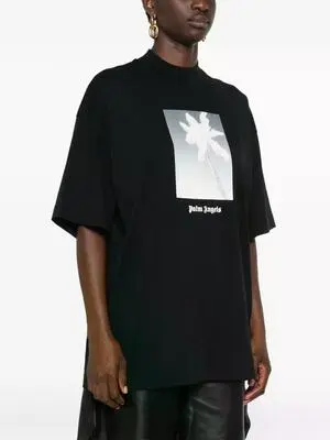 Palm Angels Palm Tree-print Cotton T-shirt