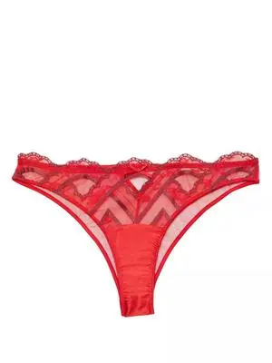 FLEUR DU MAL Hendrix Briefs - Red