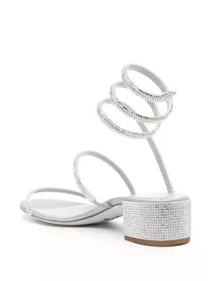 Rene Caovilla Cleo Crystal-embellished Sandals