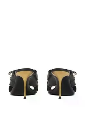 Balmain Safety Pin Stiletto Sandals