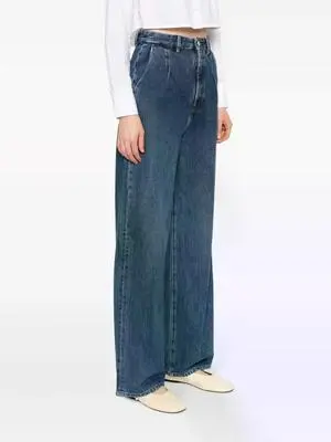 Loulou De Saison High-rise Wide-cut Jeans