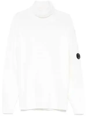 C.P. COMPANY Lens-detail Wool-blend Sweater