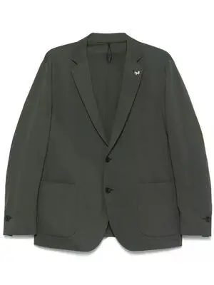 TOMBOLINI Single-breasted Blazer - Green