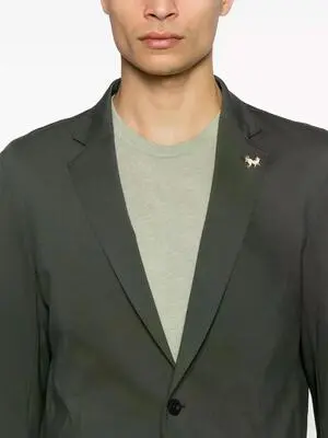 TOMBOLINI Single-breasted Blazer - Green