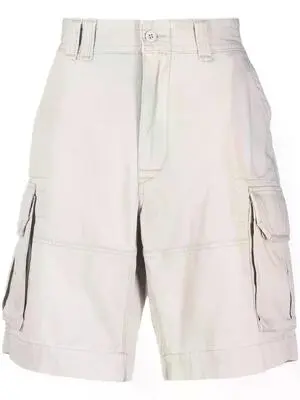 Polo Ralph Lauren Logo-patch Cotton Cargo Shorts - Neutrals
