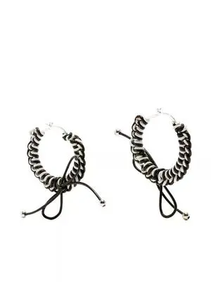 CHOPOVA LOWENA Braided Earrings - Black