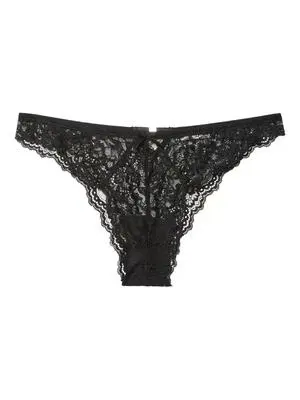 FLEUR DU MAL Bianca Thong - Black