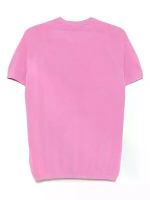 Aspesi Piqué-knit T-shirt - Pink