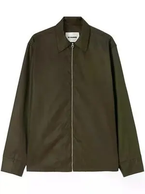 JIL SANDER Zip-up Shirt Jacket