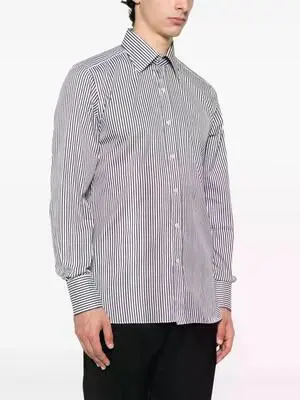 TOM FORD Striped Cotton-silk Shirt