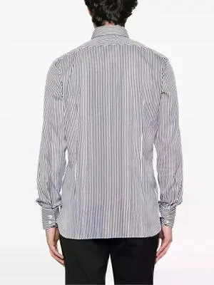TOM FORD Striped Cotton-silk Shirt